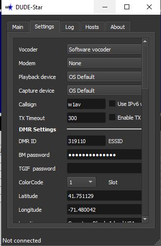 Help with DUDE-star (Brandmeister) | WorldwideDX Radio Forum