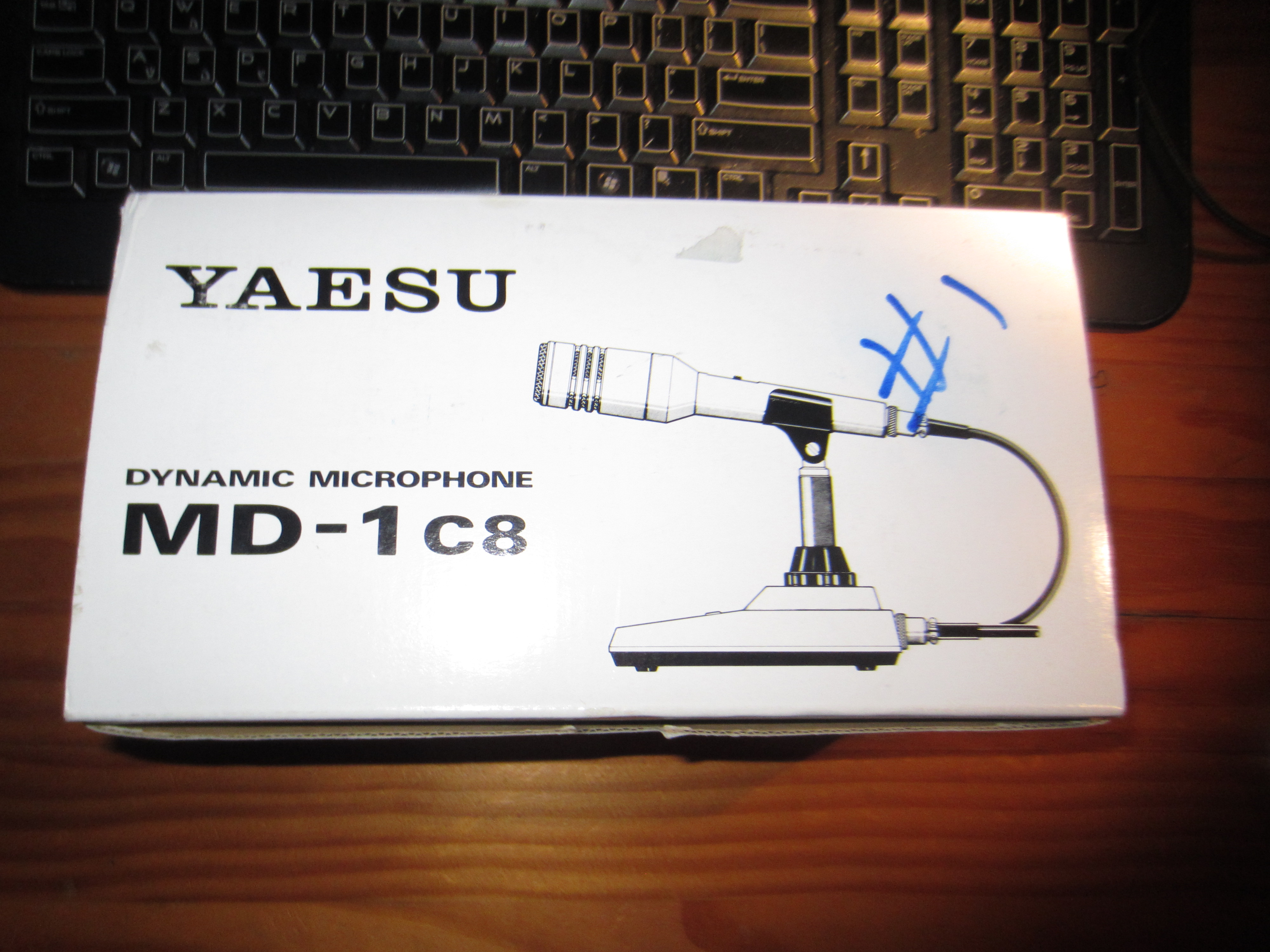 Yaesu MD-1 C8 Microphone. NOS. | WorldwideDX Radio Forum