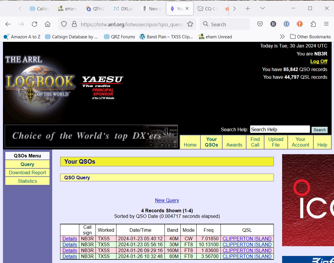 DXpedition to Clipperton Island | WorldwideDX Radio Forum