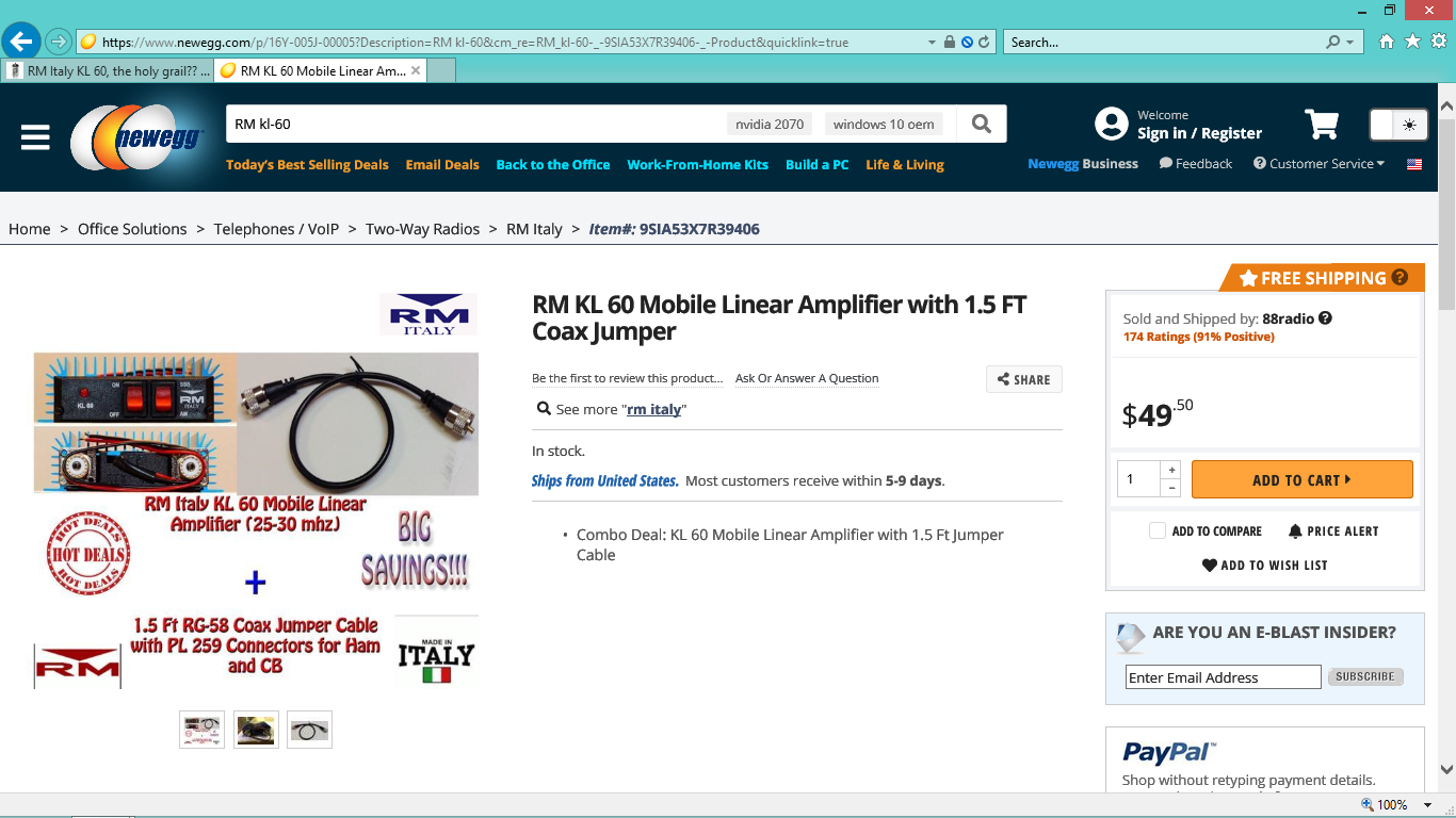 RM Italy KL 60, the holy grail?? | WorldwideDX Radio Forum